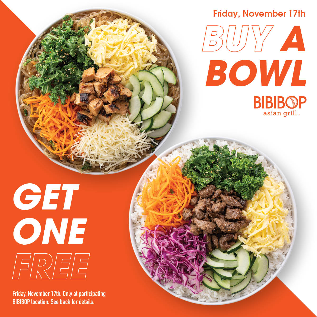 BIBIBOP's Exclusive BOWL-GO Offer in Lee's Summit! - BIBIBOP Asian Grill