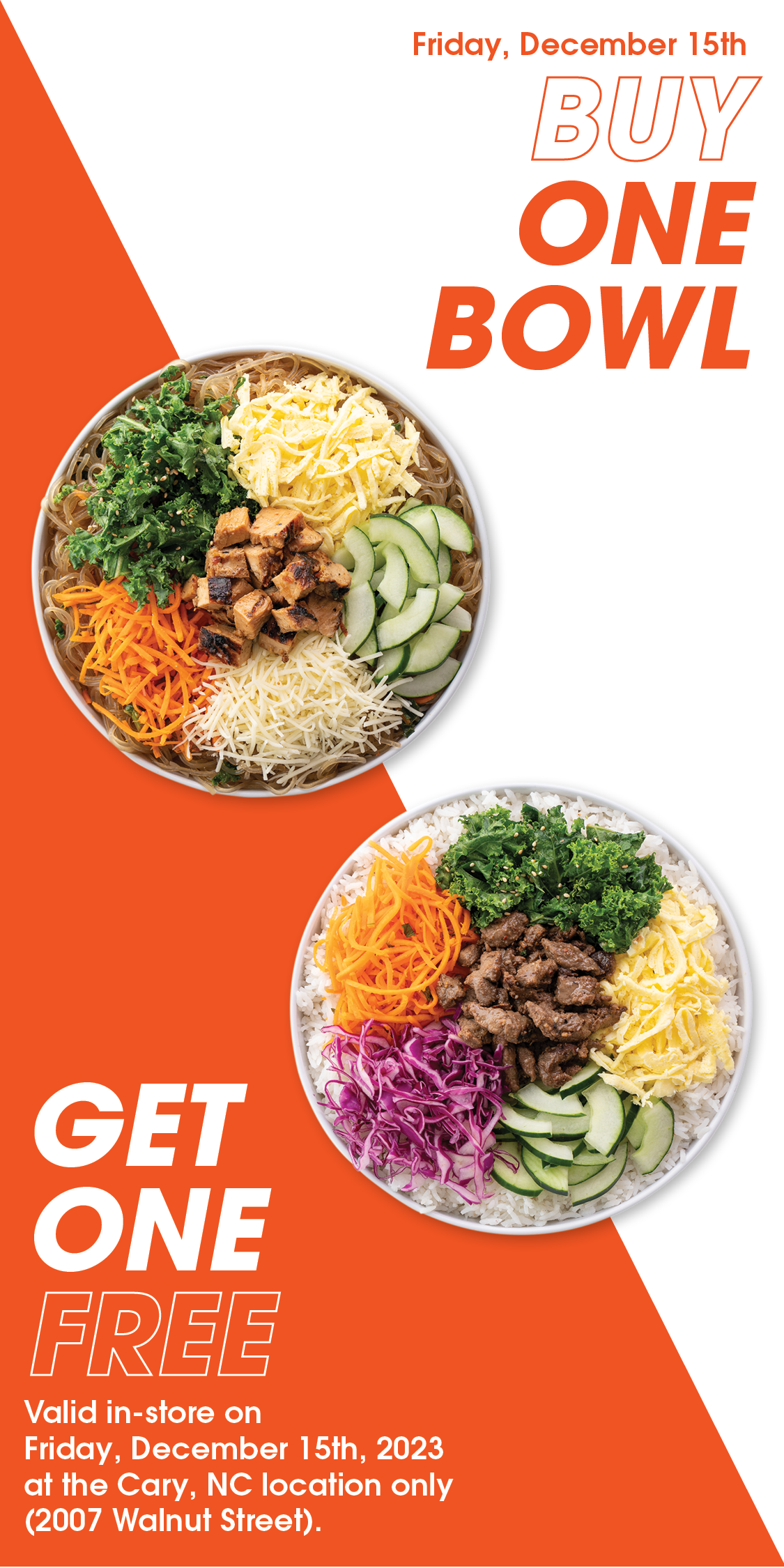 BIBIBOP's Exclusive BOWL-GO Offer in Cary, NC - BIBIBOP Asian Grill